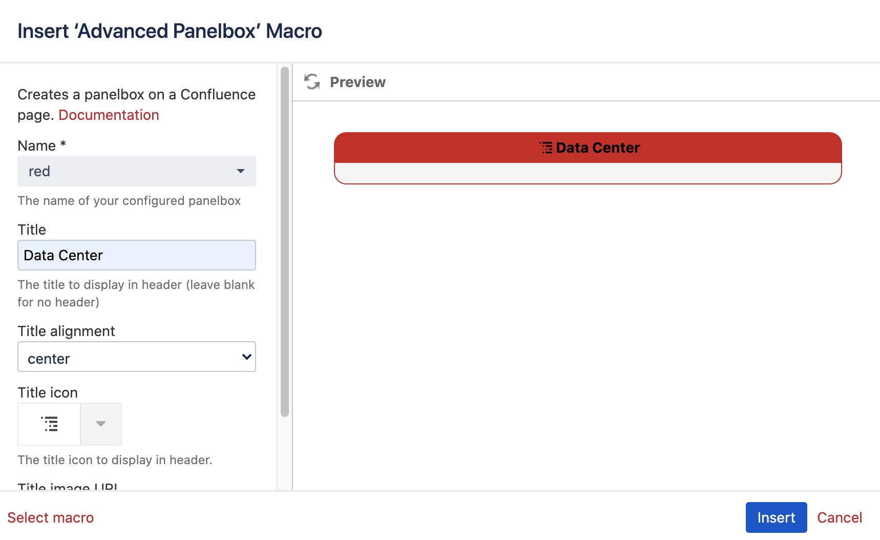 Advanced Panelboxes for Confluence