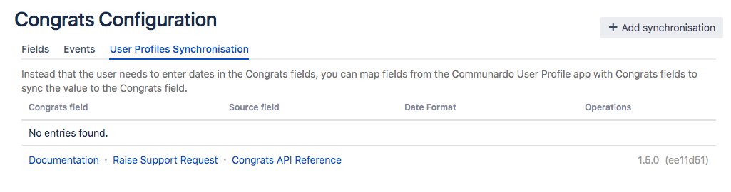 Synchronisation with the app User Profiles for Confluence by Communardo.